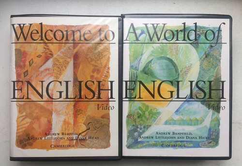 Видеокассеты A World of English Cambridge 2ч VHS P