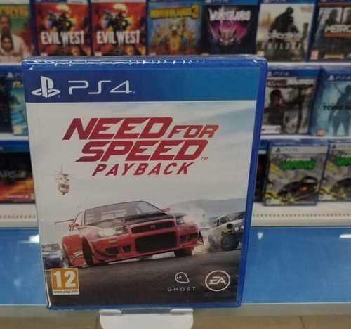 Need for Speed Payback PS4 новый диск