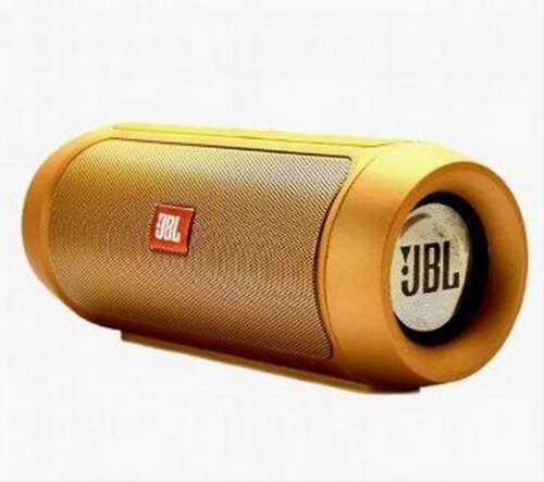 Колонка портативная JBL Charge 3 Mini (золотая)