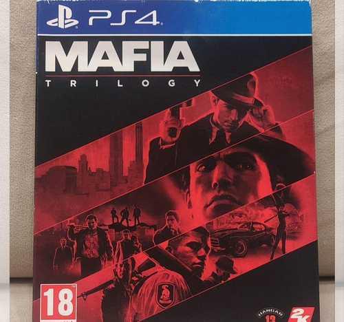 Mafia Trilogy (диск PS4, русский язык)