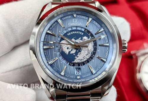 Часы Omega Aqua Terra 150m GMT Summer Blue