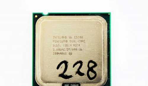 Процессор 775 Intel Pentium E5300