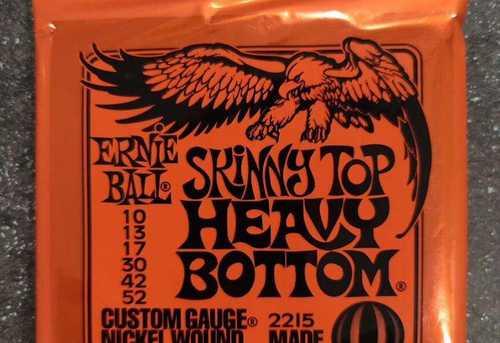 Струны Ernie Ball 2215 10-52 Slinky Top Heavy