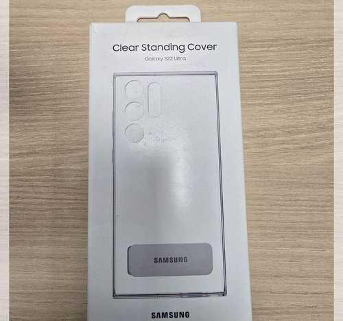 Чехол Clear standing cover samsung s22 ultra