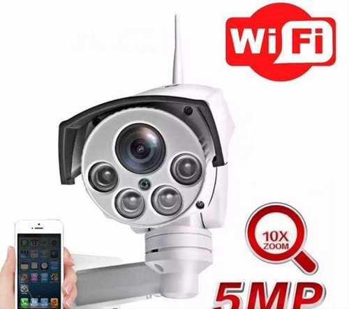 Камера видеонаблюдения wifi 10x zoom