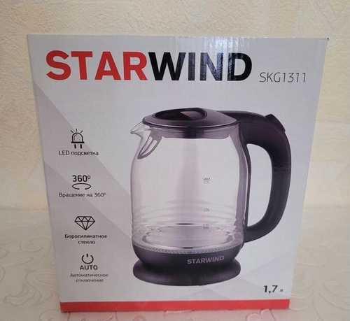 Чайник электрический Starwind SKG1311 1.7л. 2200Вт