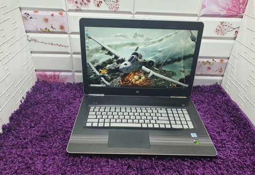 Игровой ноутбук 17.3" HP nvidia - GeForce GTX 960