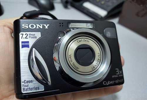 Sony DSC-W17 цифровая фотокамера оригинал Япония