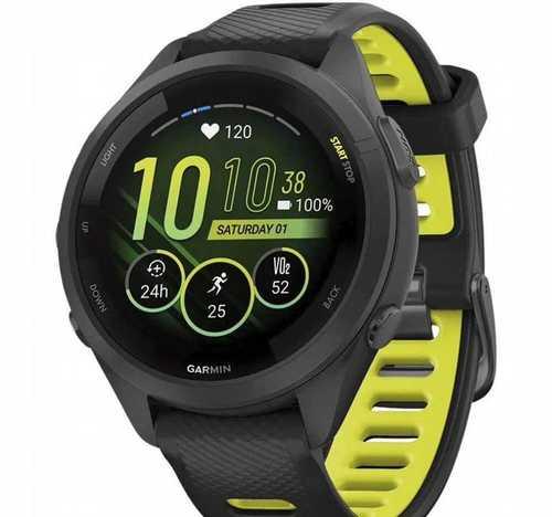 Смарт-часы Garmin Forerunner 265S Black/Yellow