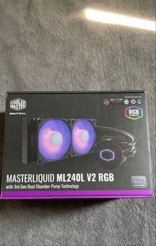 Водяное охлажение сжо для пк Cooler Master