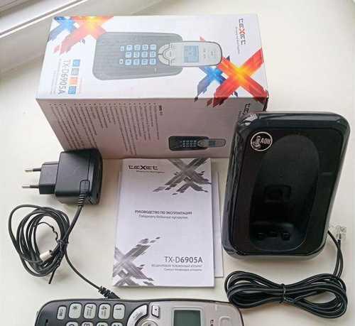 Радиотелефон Texet TX-D6905A Черный