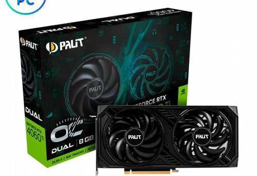 Видеокарта RTX4060Ti 8GB Palit Dual OC NE6406TT19P