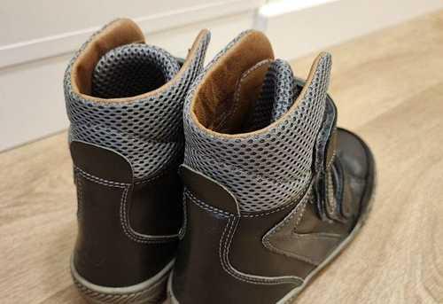 Кожаные ботинки 2 пары демисезонные и зимние