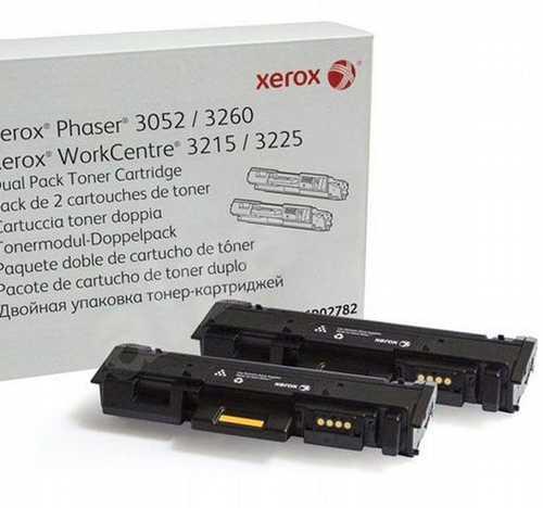 Картридж Xerox 106R02782 (2 шт. в упаковке) оригин