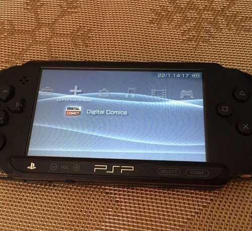 Sony PSP-E1004 4gb + 9 игр + Прошитая