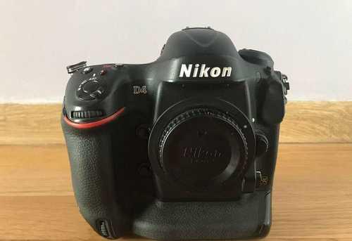 Nikon D4 body (пробег 51 тыс)