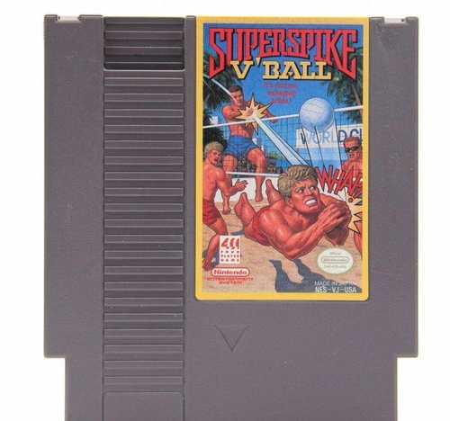 Super Spike V'Ball (NES, ntsc, Без коробки)