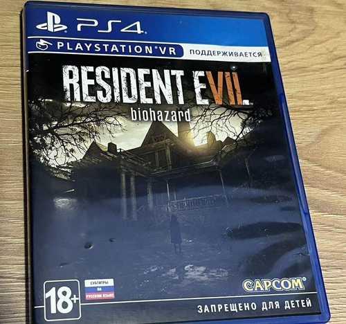Resident evil 7 biohazard ps4