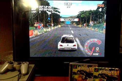Лицензионная игра V-Rally Championship Edition PS1