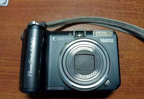 Фотоаппарат Canon A640