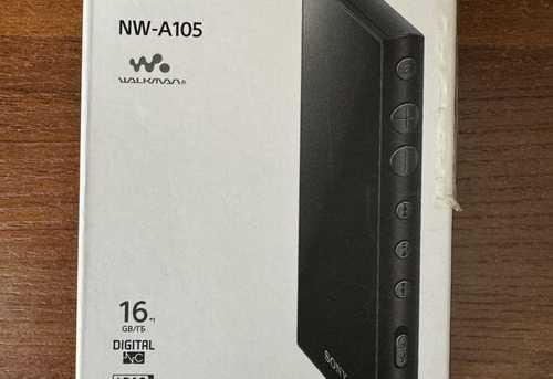 Плеер sony walkman NW A-105 черный