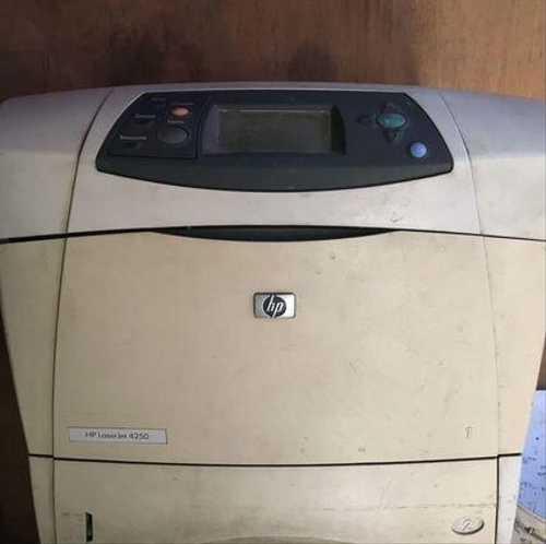 Принтер лазерный HP4250 на запчасти
