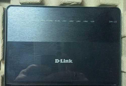 Роутер d-link dir-320 wireless n 150