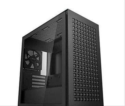 Корпус MiniTower DeepCool CH370 черный без бп mATX