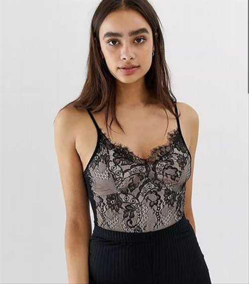 Боди кружевное Miss Selfridge