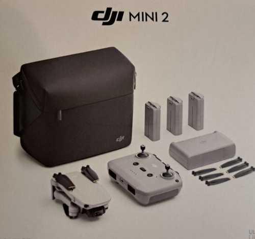 Квадрокоптер dji mini 2 fly more combo