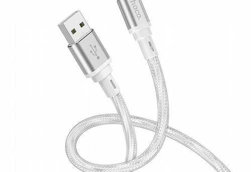 Кабель USB - Type-C hoco X98 Crystal ice, 1.0м, 3