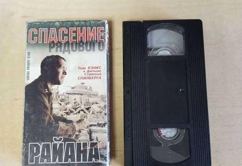 VHS видеокассета Спасение рядового Райана