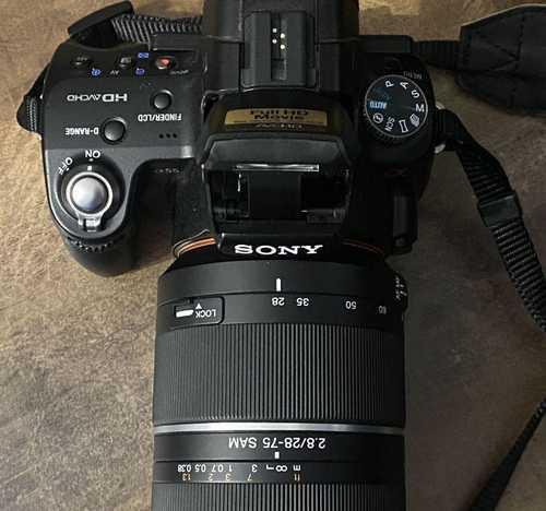 Фотоаппарат sony a55 + объектив sony sal-2875