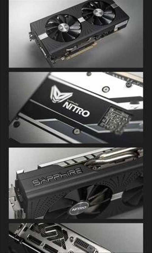 Видеокарта RX570 4Gb Sapphire Nitro+