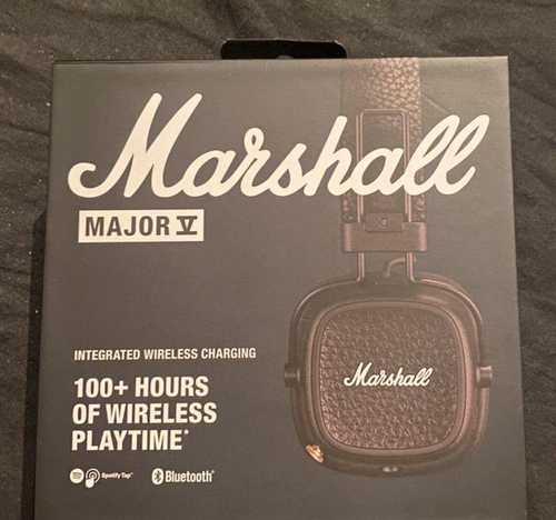 Наушники marshall major 5 коричневые