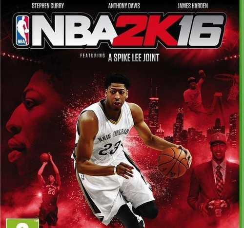 NBA 2K16 (xbox ONE, англ, бу)