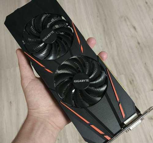 Игровая видеокарта nvidia GTX 1060 3gb gigabyte