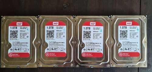 Жесткие диски Western Digital Red 1 TB (WD10efrx)