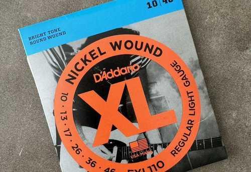 D'Addario Струны для электрогитары EXL110