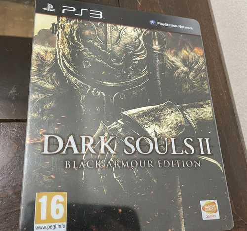 Dark souls 2 black armour edition стилбук PS3