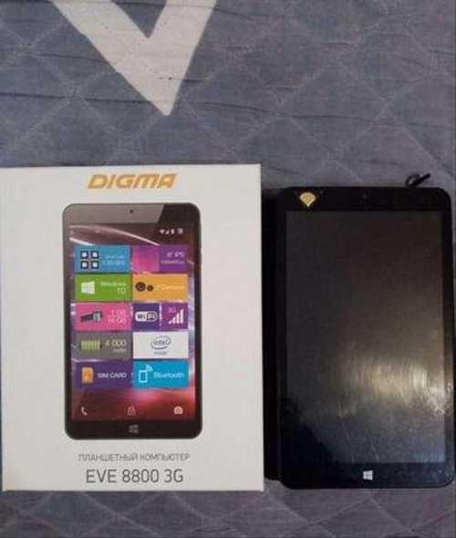 Digma EVE 8800 3G Windows 10