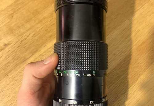 Объектив canon fd 80-200