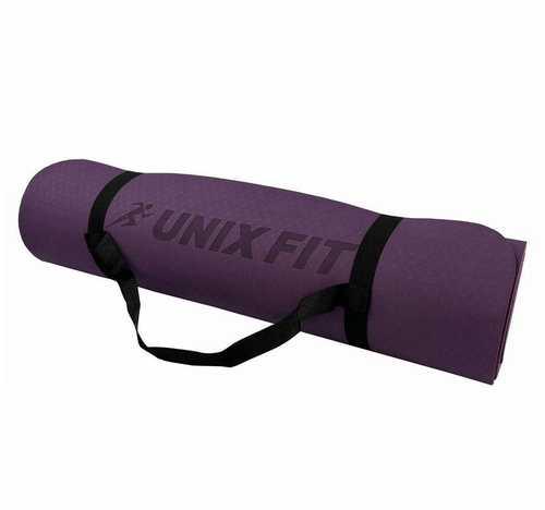 Коврик для йоги и фитнеса unix Fit двусторонний, 1