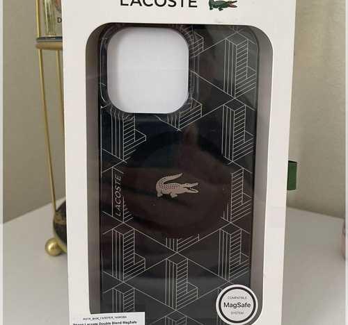 Чехол Lacoste на iPhone 16 pro max