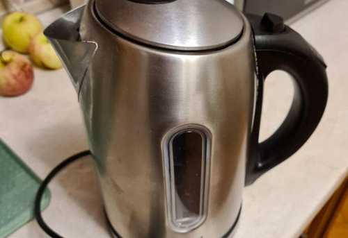 Электрический чайник Kitfort KT-6106, серебристый