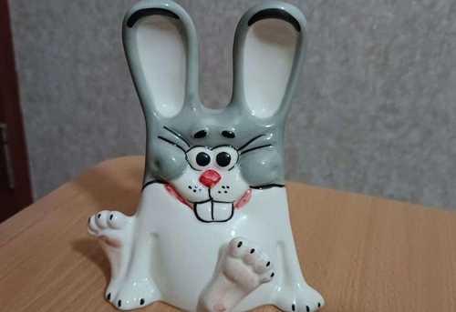 Статуэтка Заяц Кролик керамическая