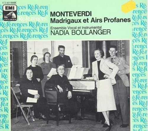 Винтаж - monteverdi: madrigaux ET airs profanes