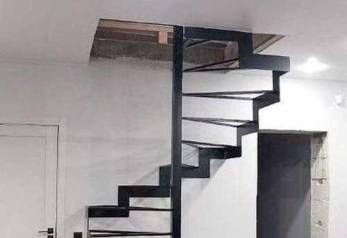 Проектировка и изготовление межэтажных лестниц