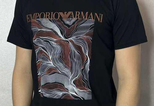 Футболка Emporio Armani мужская черная