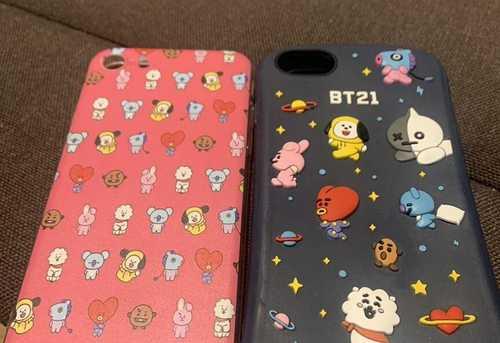 Чехол на iPhone7 BT21